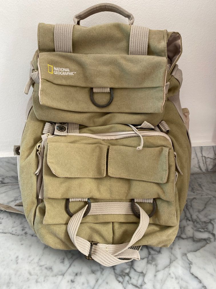 Nat Geo Backpack, Men's Fashion, Bags, Backpacks on Carousell