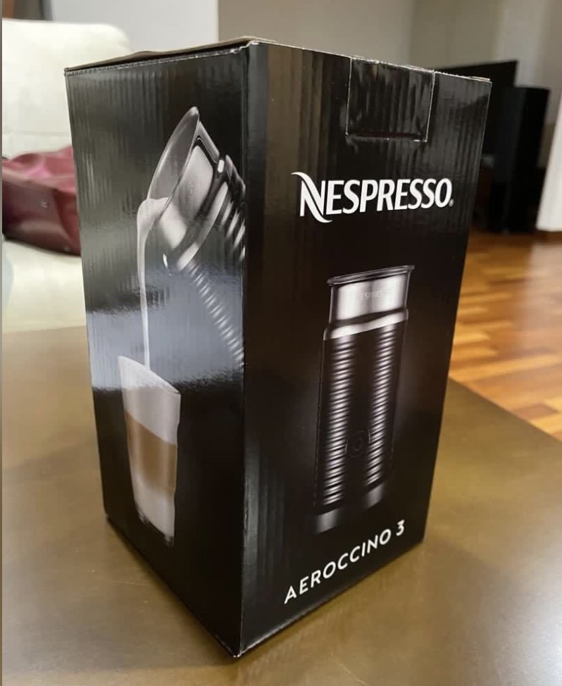 Nespresso Aeroccino 3 Milk Frother & Steamer, TV & Home Appliances ...