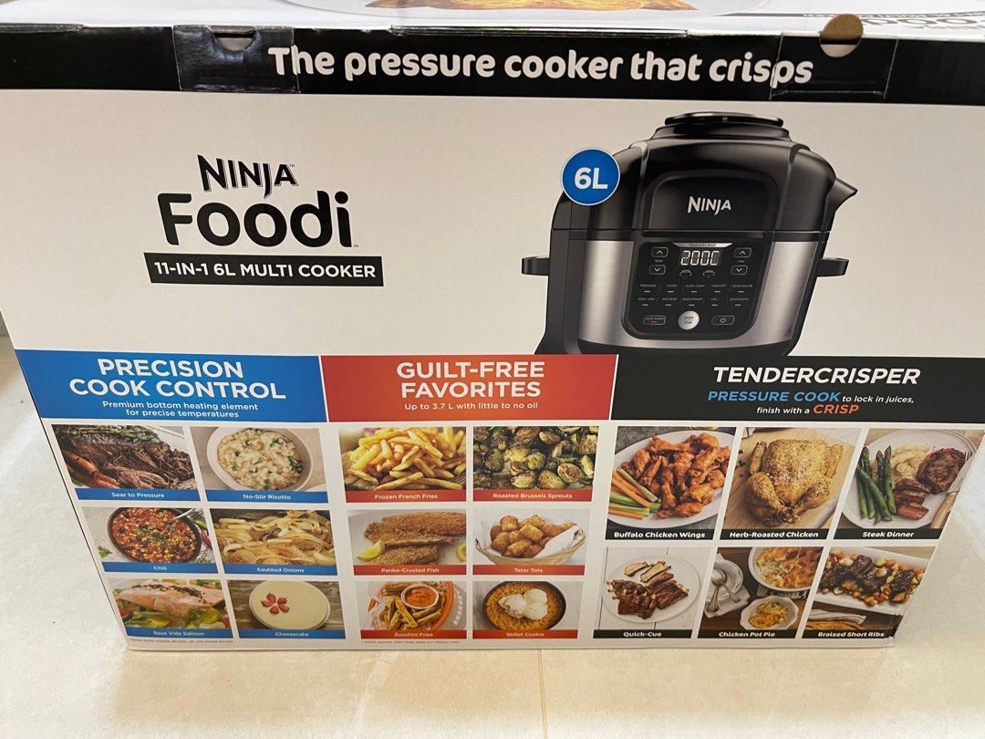 Ninja Foodi 11 in 1 multi cooker, TV & Home Appliances, Kitchen ...