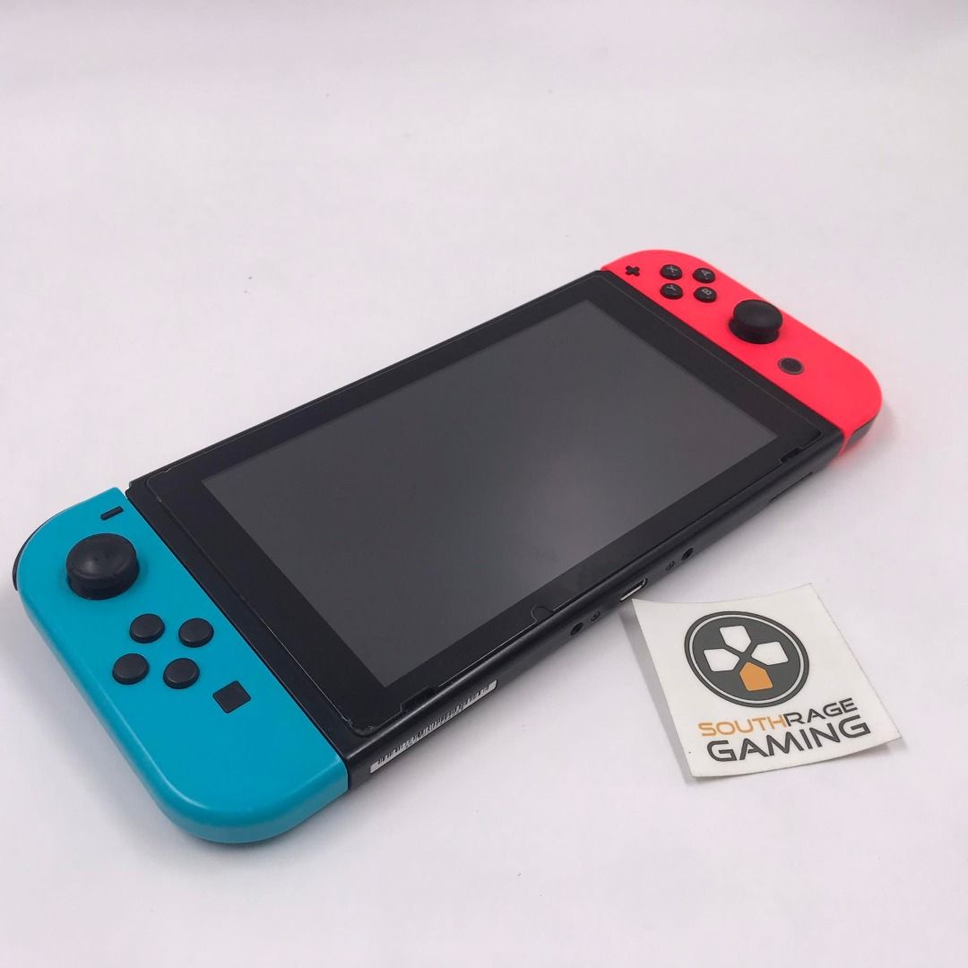 Nintendo Switch Unit V2 Neon Red & Blue for sale, Video Gaming, Video ...
