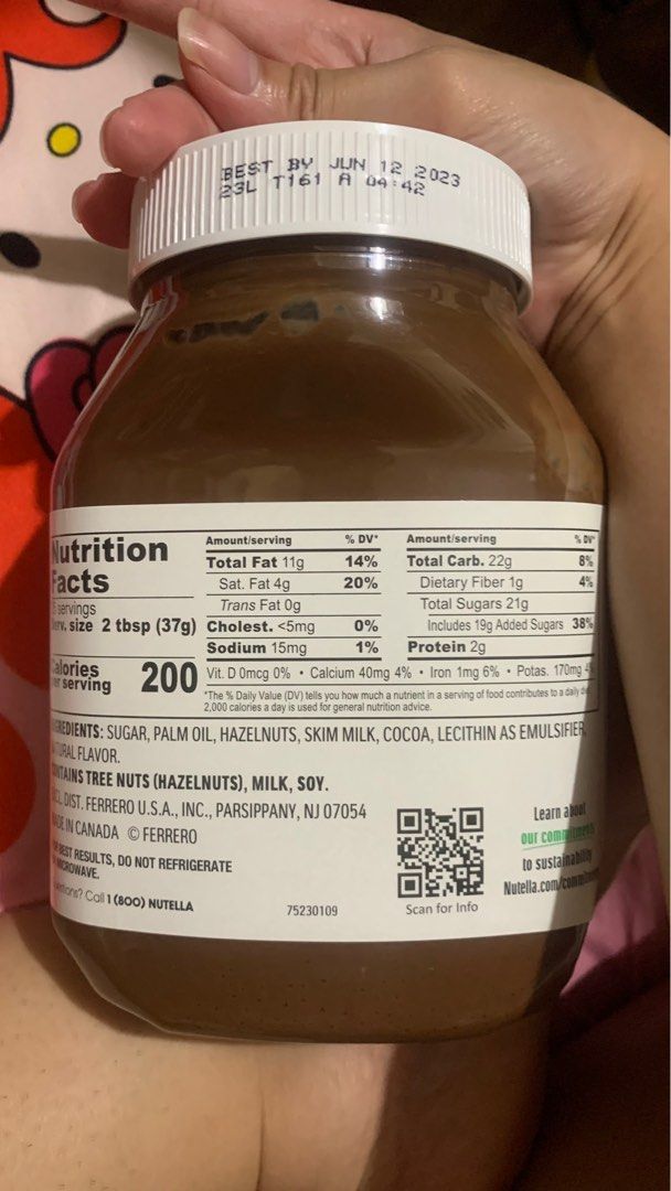Nutella Spread 950g, Food & Drinks, Packaged & Instant Food on Carousell