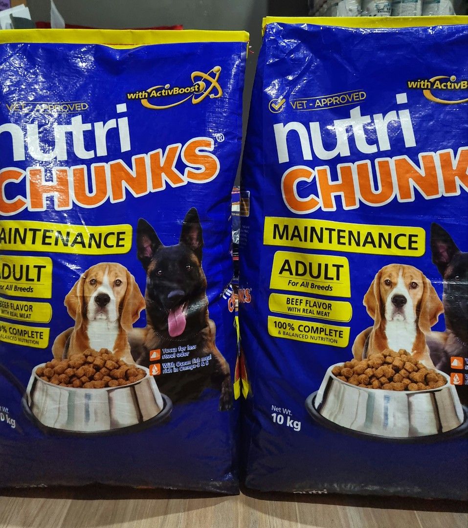 Nutri Chunks Maintenance 10kg, Pet Supplies, Pet Food on Carousell