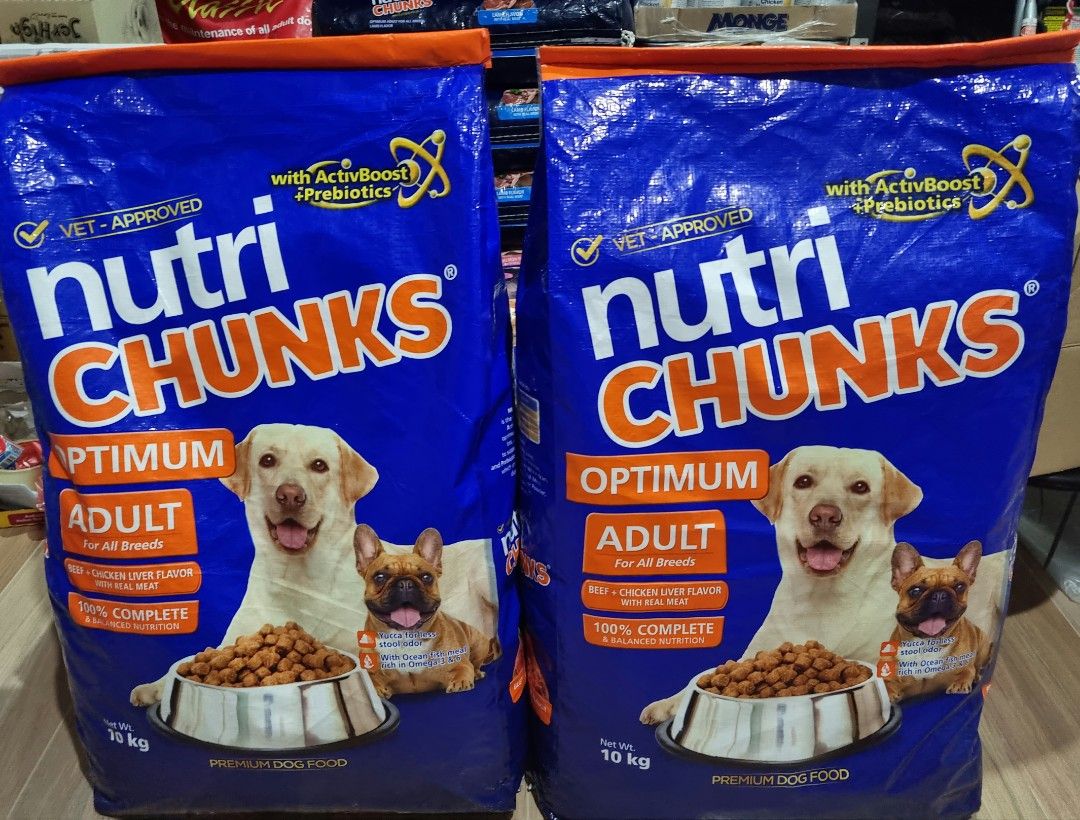 Nutri Chunks Optimum Beef, Pet Supplies, Pet Food on Carousell