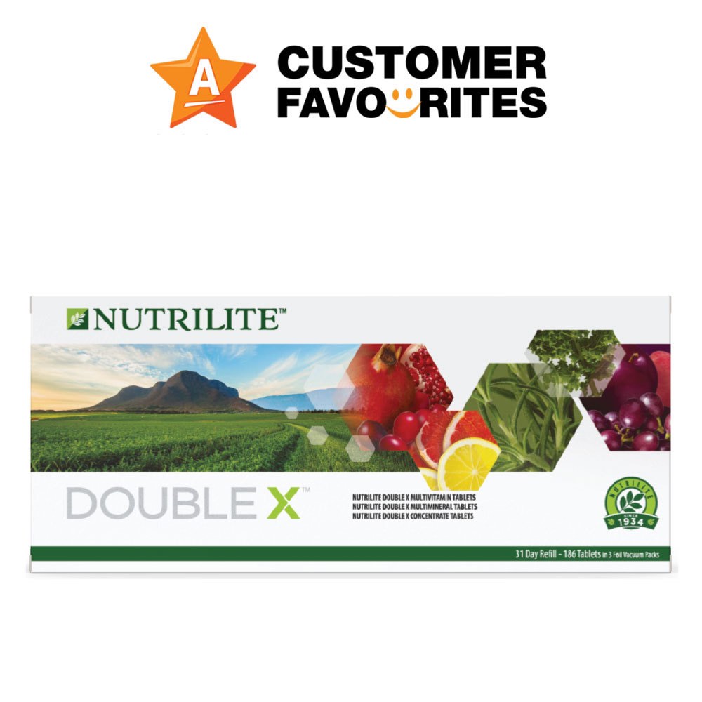 NUTRILITE DOUBLE X MULTIVITAMIN/MULTIMINERAL, Health & Nutrition ...