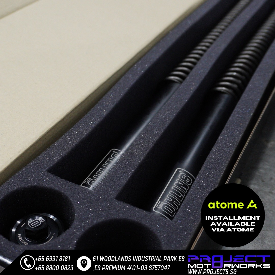 Ohlins Fork Kit YAMAHA AEROX | NMAX | SNIPER | XSR | R15 | XMAX 300 ...