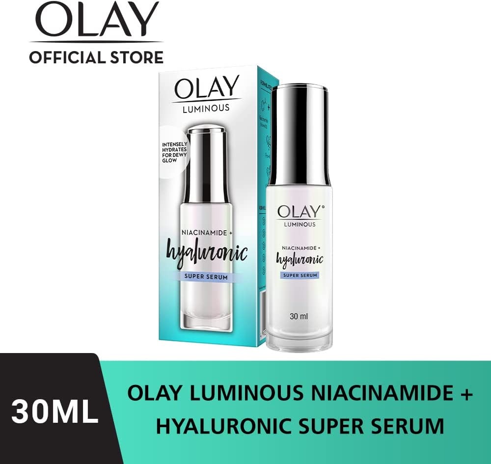 Olay White Radiance Niacinamide + Hyaluronic Super Serum, 30 milliliters, Beauty & Personal Care ...