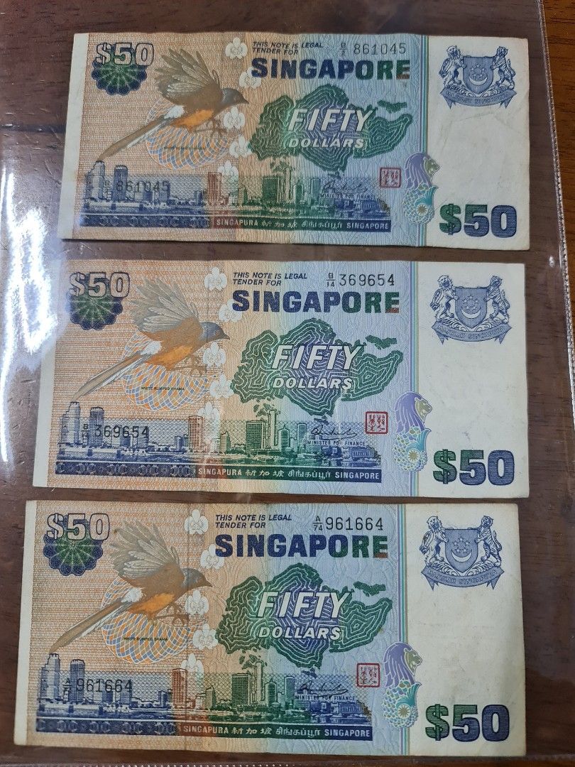 old $50 note, Hobbies & Toys, Memorabilia & Collectibles, Currency on ...