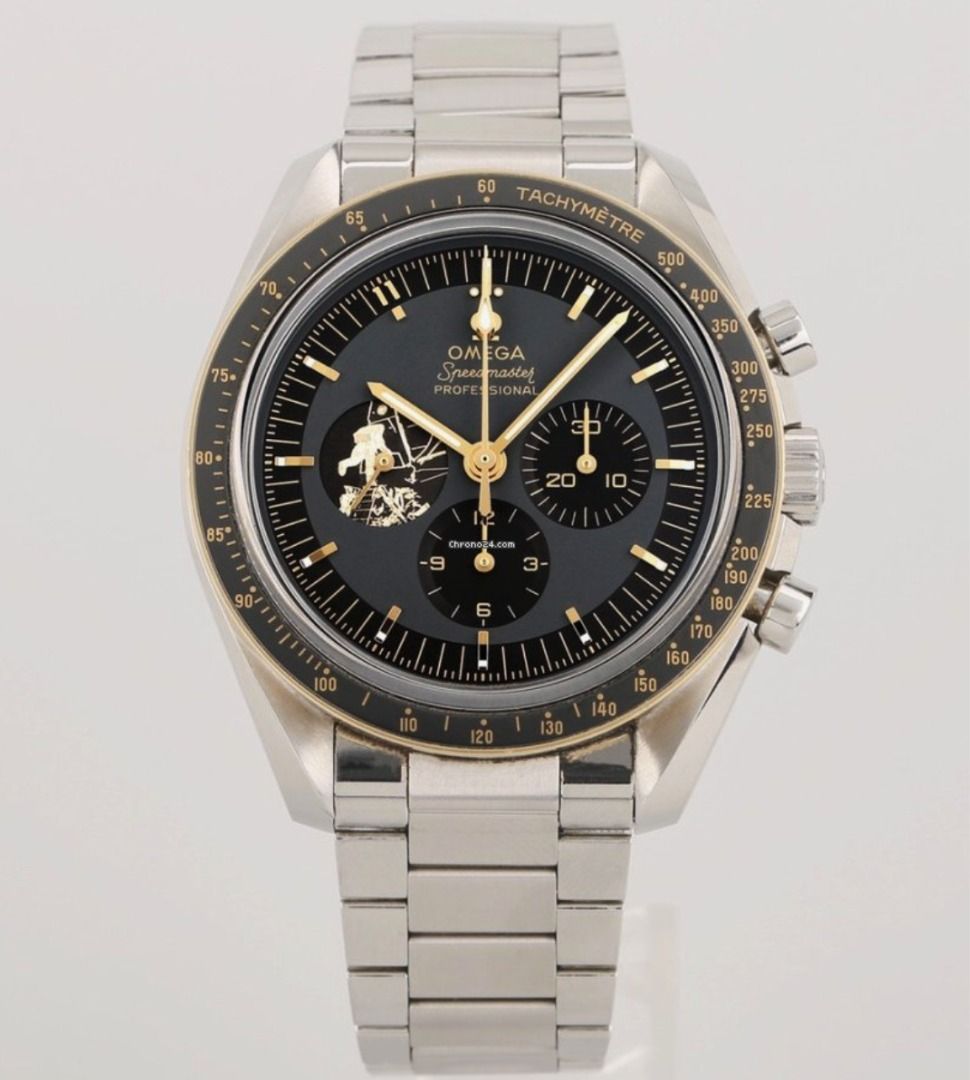 Omega Apollo 11 50th Anniversary, 名牌, 手錶 - Carousell