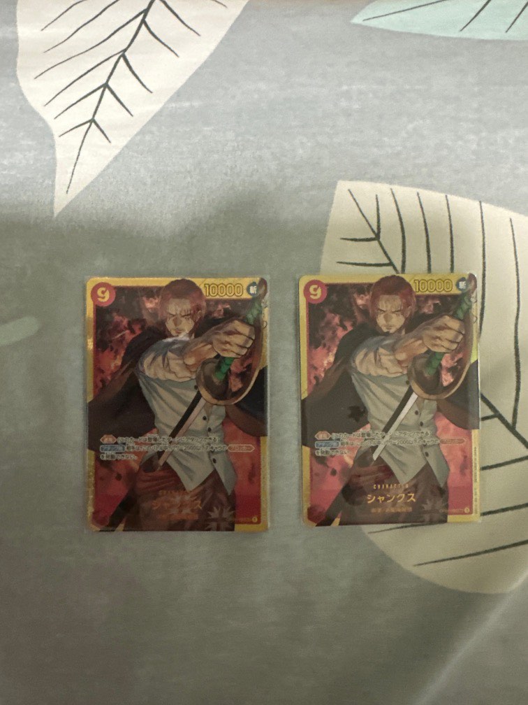 One piece OP01-120 SEC Shanks, Hobbies & Toys, Toys & Games on Carousell