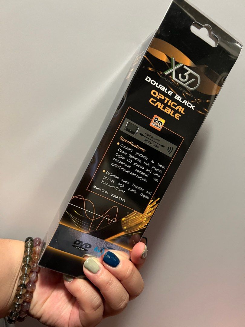 Optical Cable 全新 有單, 電腦＆科技, 電腦周邊及配件, 電腦線、轉接線及轉換器 - Carousell