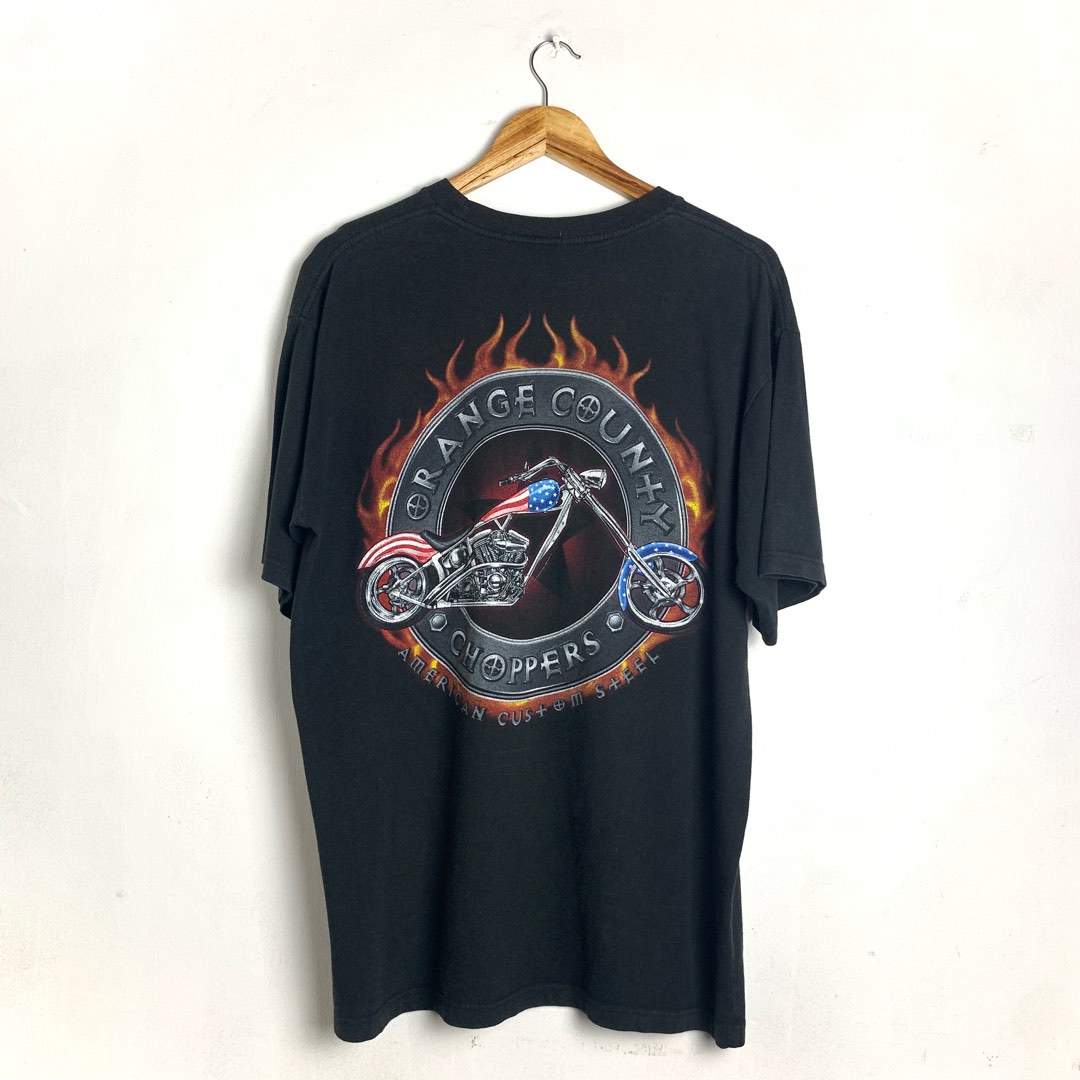 Orange County Choppers Shirt, Men's Fashion, Tops & Sets, Tshirts ...