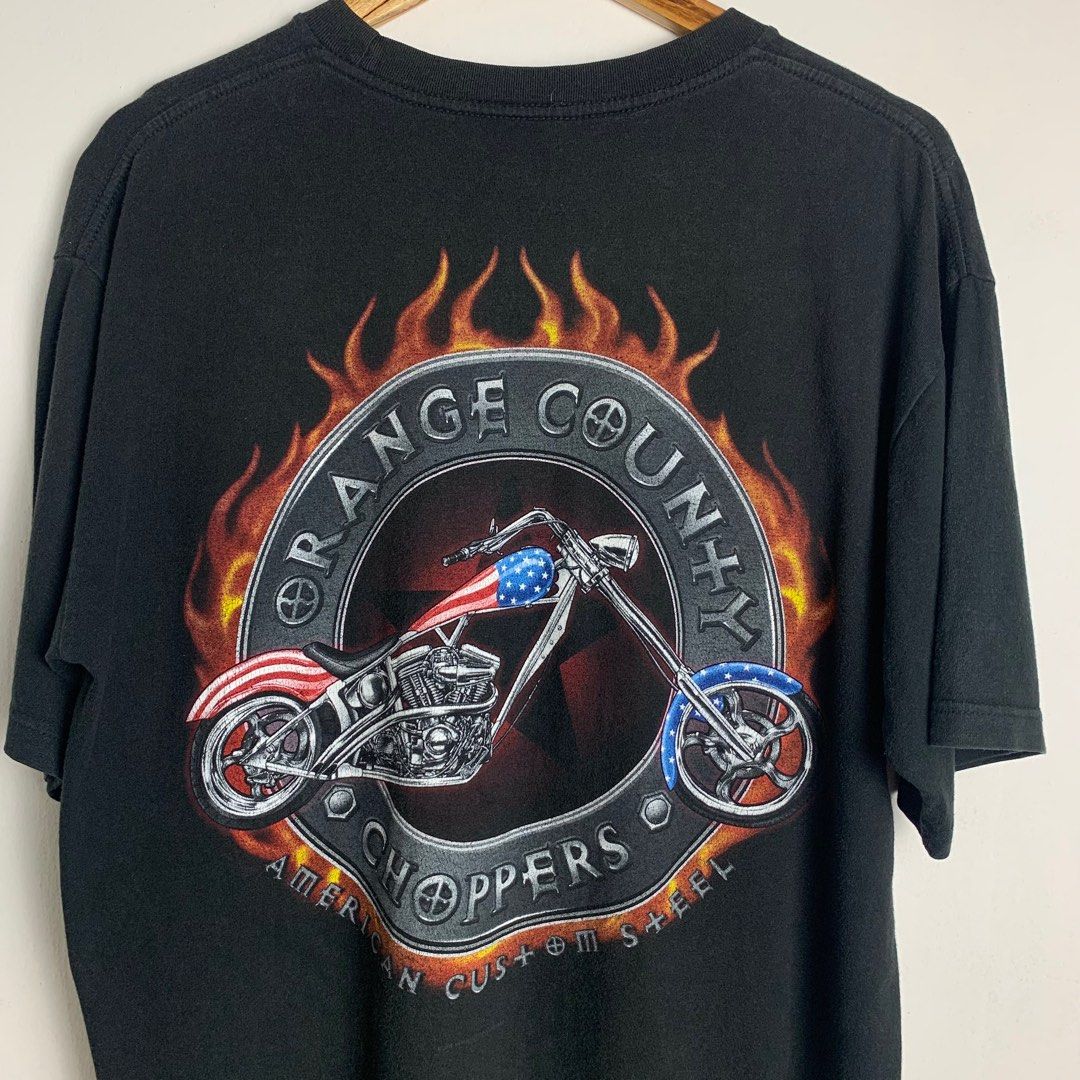 Orange County Choppers Shirt, Men's Fashion, Tops & Sets, Tshirts ...