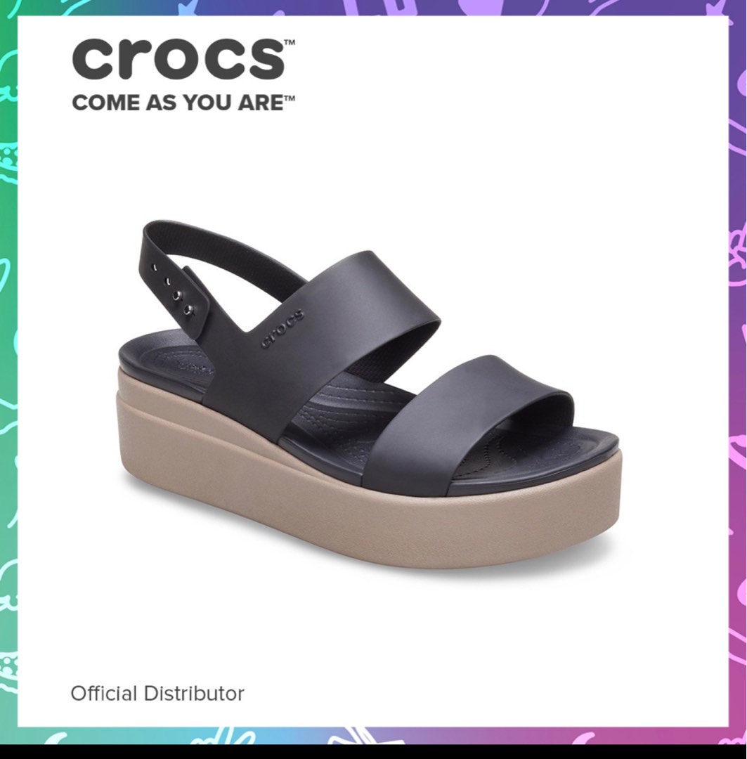 Original Crocs Wedge, Women's Fashion, Footwear, Wedges on Carousell