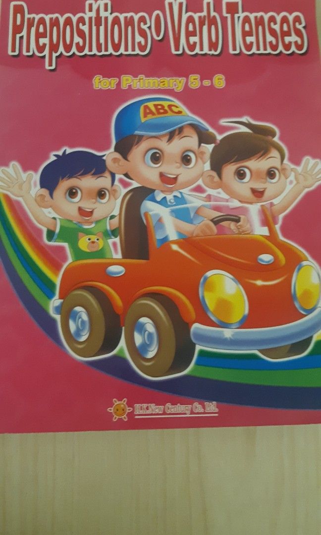 P5-6 Prepositions, verbs, tenses, 興趣及遊戲, 書本 & 文具, 補充練習 - Carousell