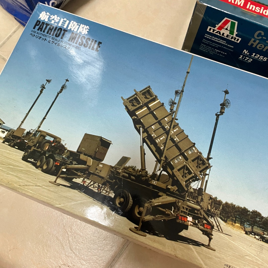 PATRIOT MISSILE BUILDING KIT 1/48 MODEL, Hobbies & Toys, Toys & Games ...