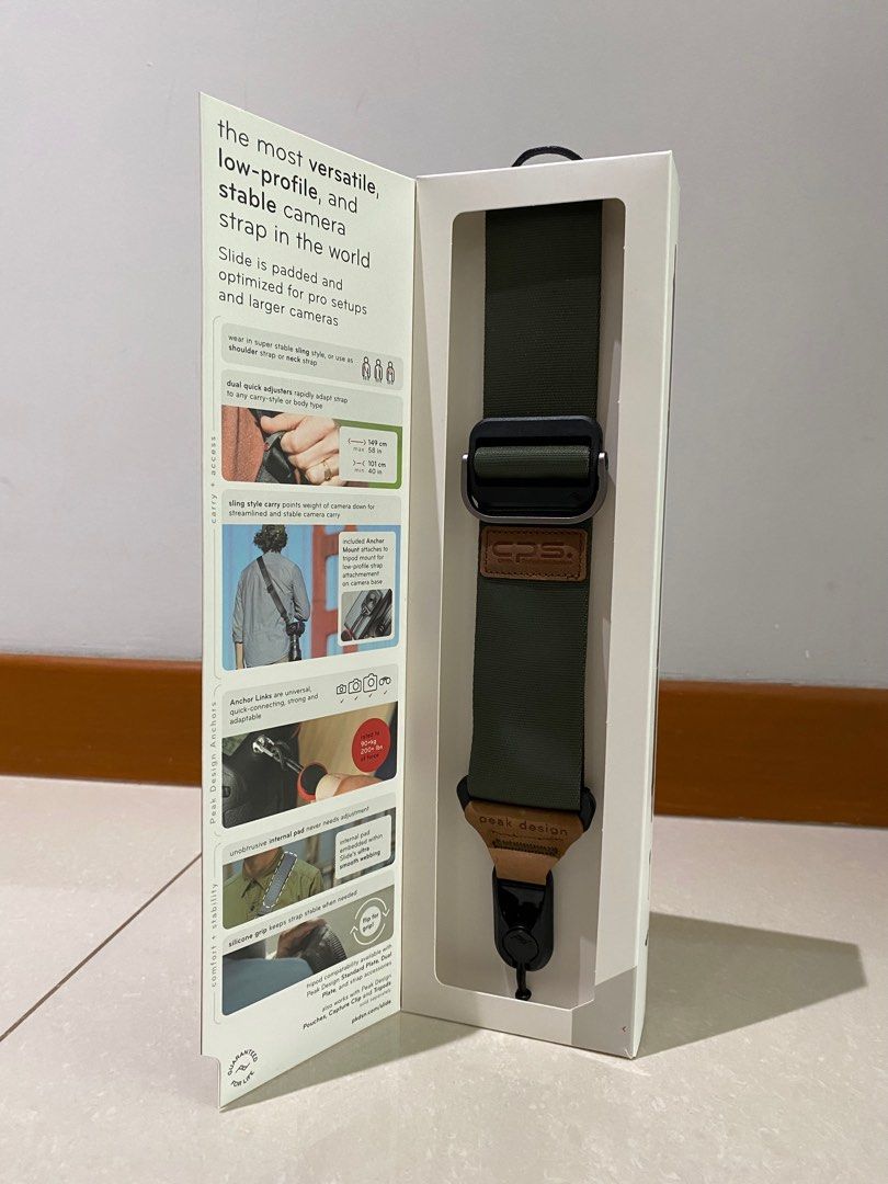 Peak Design Slide strap - Canon limited edition, Photography ...