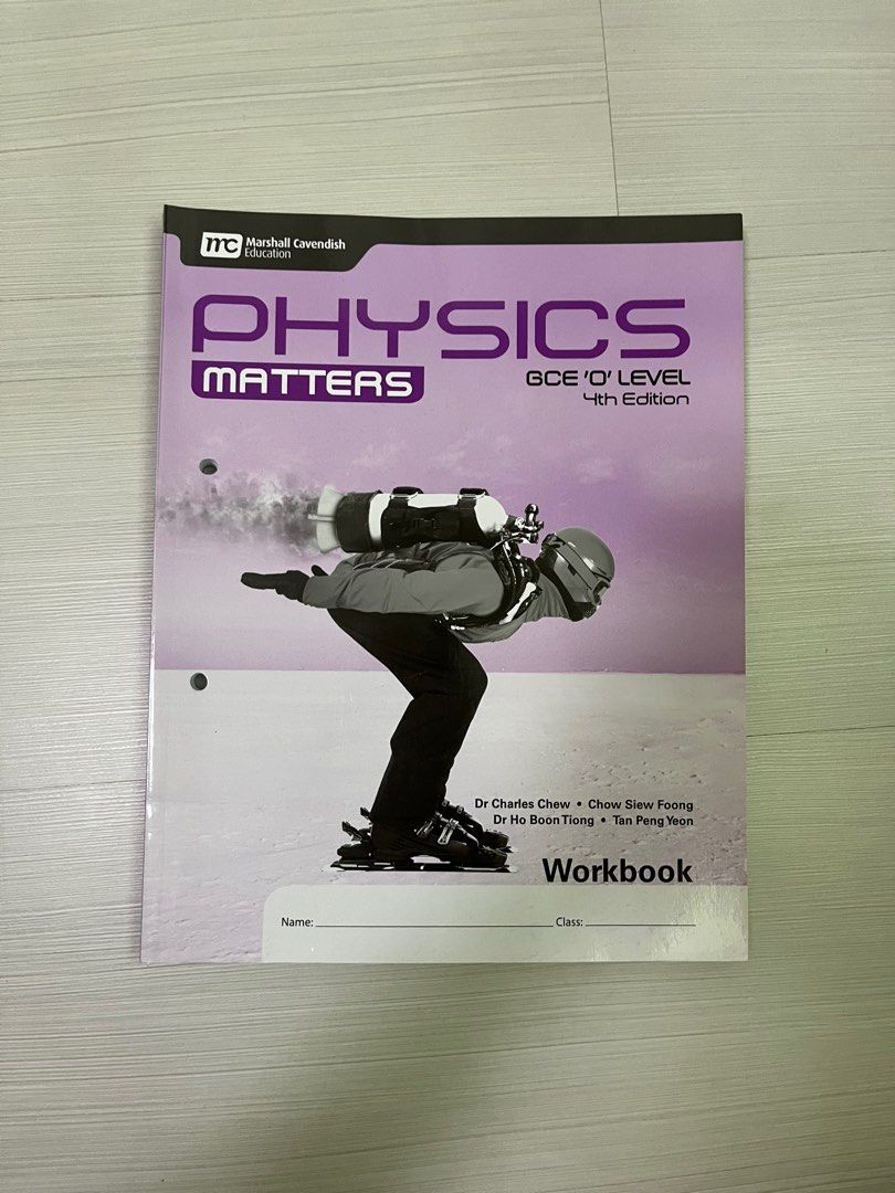 Pure Physics Matters workbook O level, Hobbies & Toys, Books & Magazines, Textbooks on Carousell