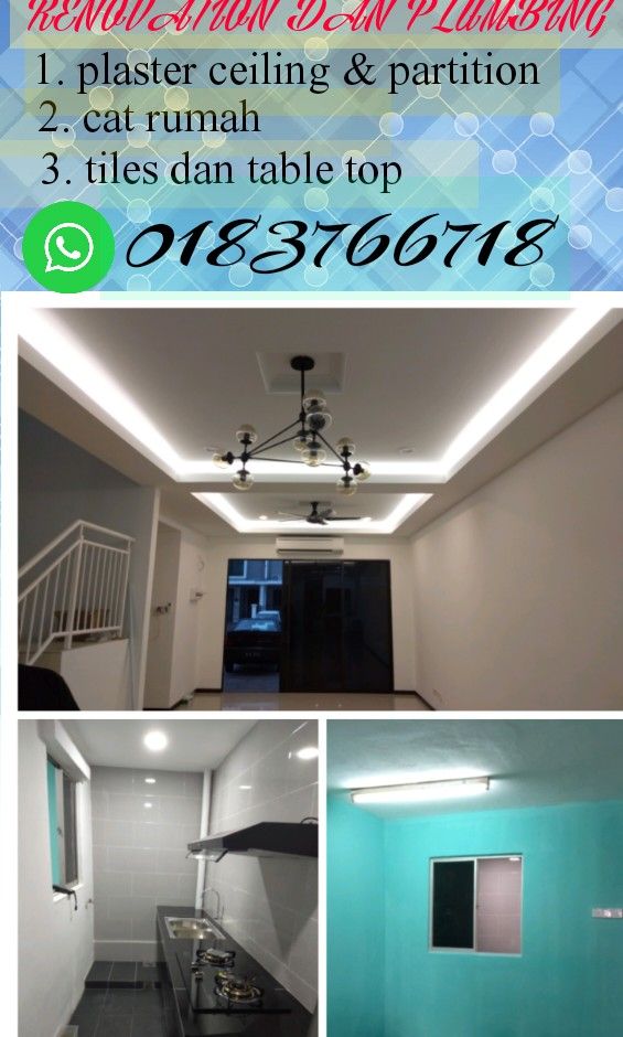 Plumber,tukang plaster ceiling,atap bocor area Johor baru, Services ...