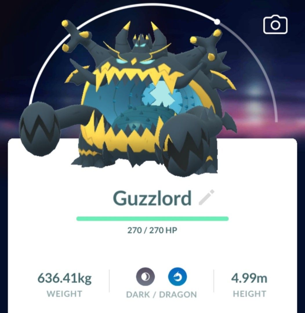 Pokemon Go Ultra Beast Guzzlord pokemon trade service, Video Gaming ...