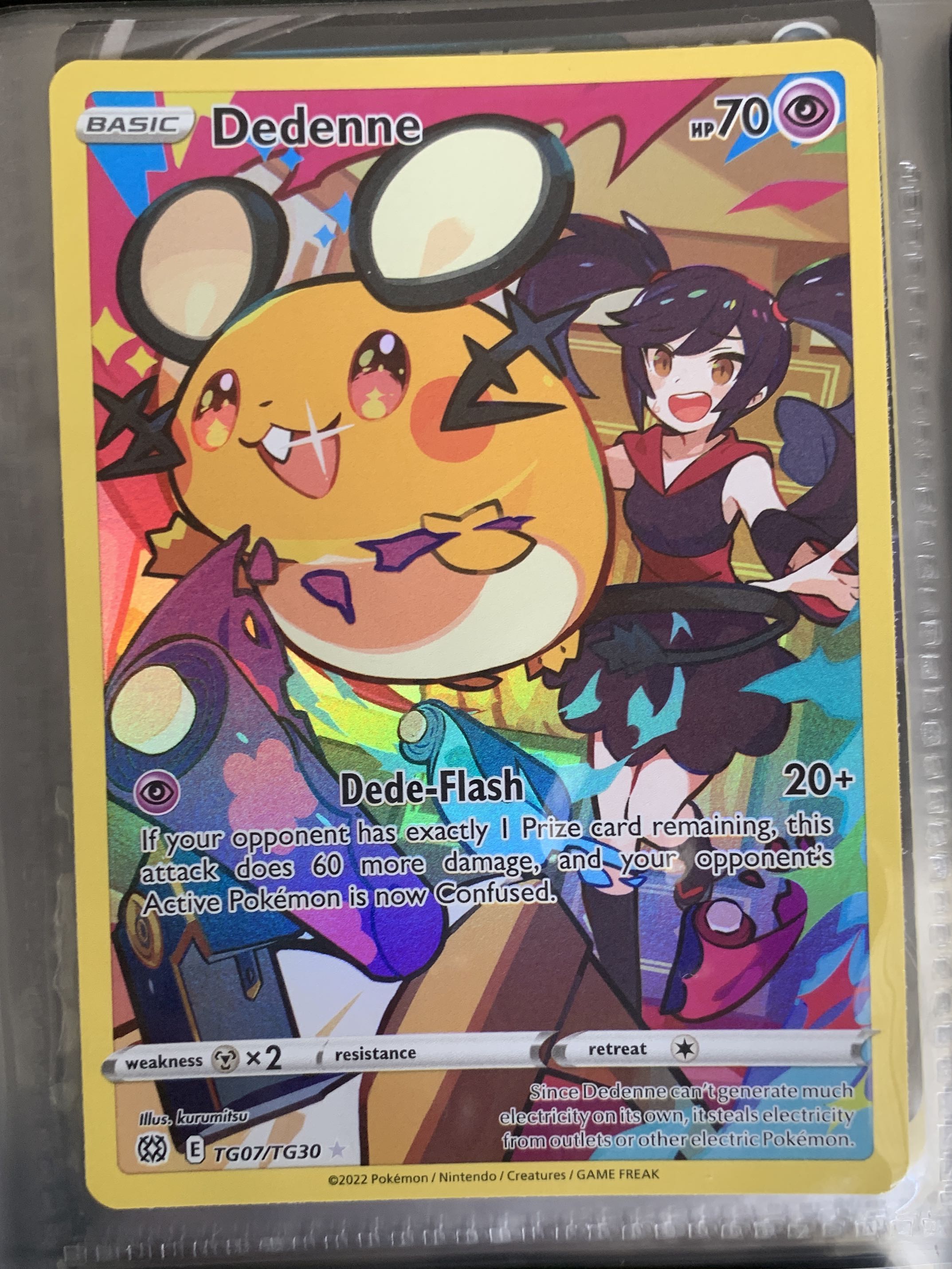 Pokemon TCG Dedenne Trainer Gallery Card, Hobbies & Toys, Toys & Games ...