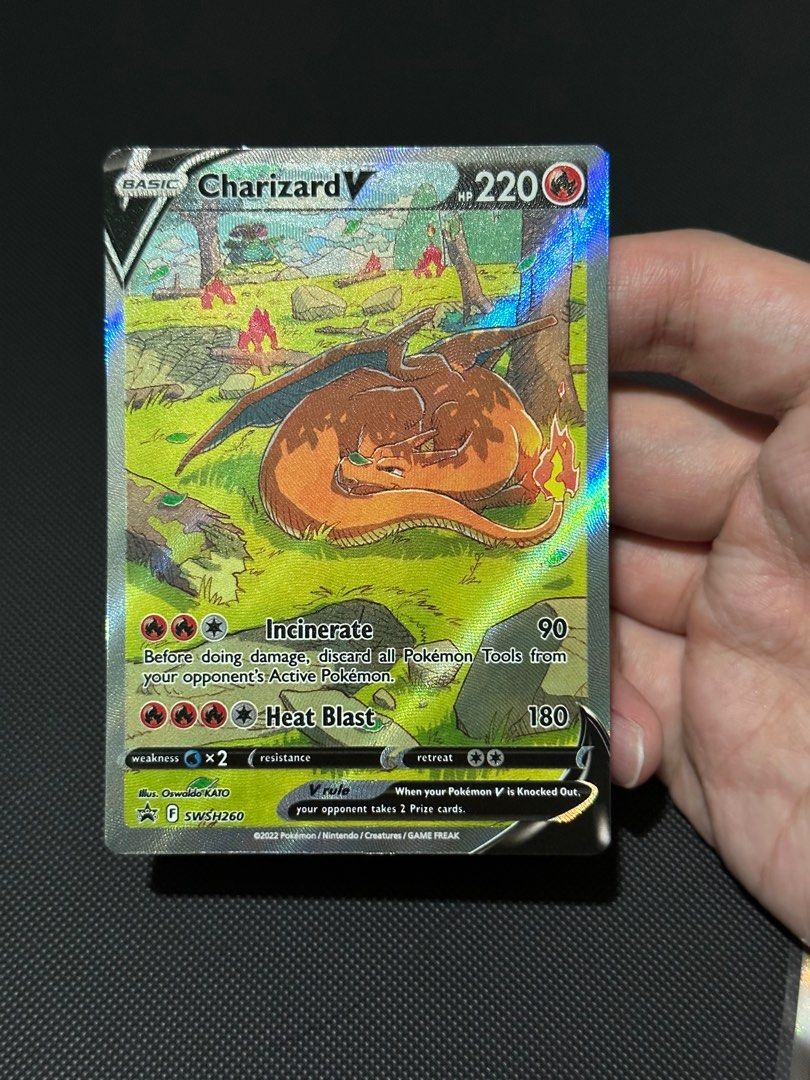 Pokemon UPC Charizard Ultra Premium Collection V Vstar vmax, Hobbies ...
