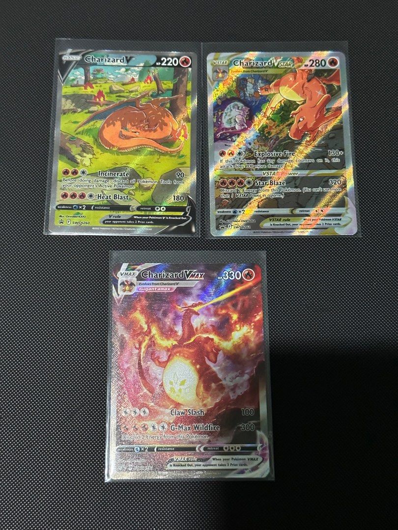 Pokemon UPC Charizard Ultra Premium Collection V Vstar vmax, Hobbies ...
