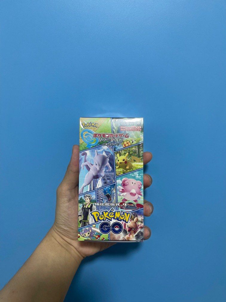 Pokémon go booster box, Hobbies & Toys, Toys & Games on Carousell