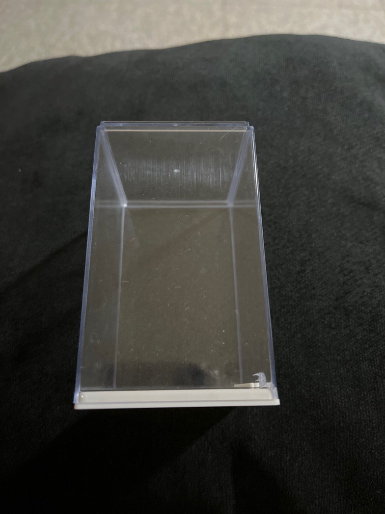 Popmart Acrylic Individual Display Box *Defective, Furniture & Home ...