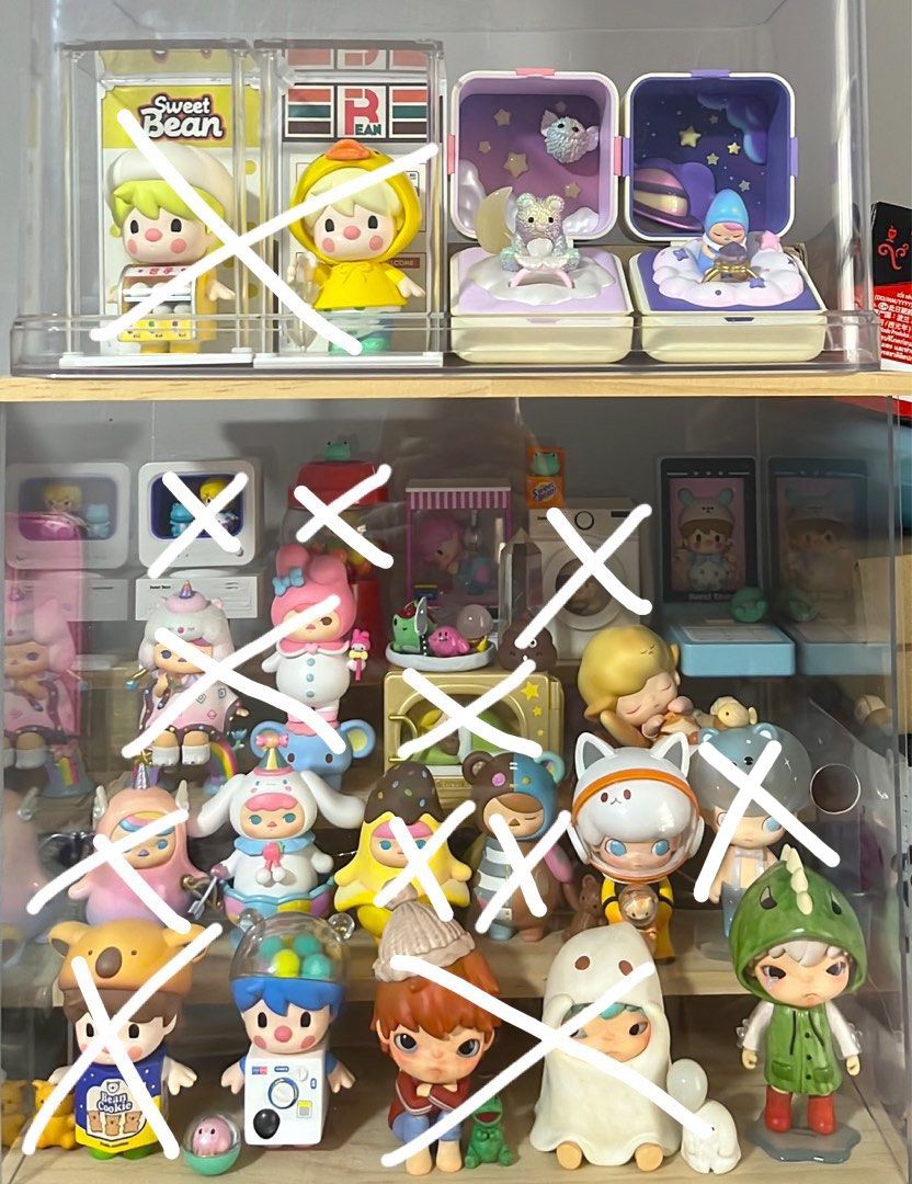 popmart assorted - dimoo pucky sweet bean hirono romantic ring box ...