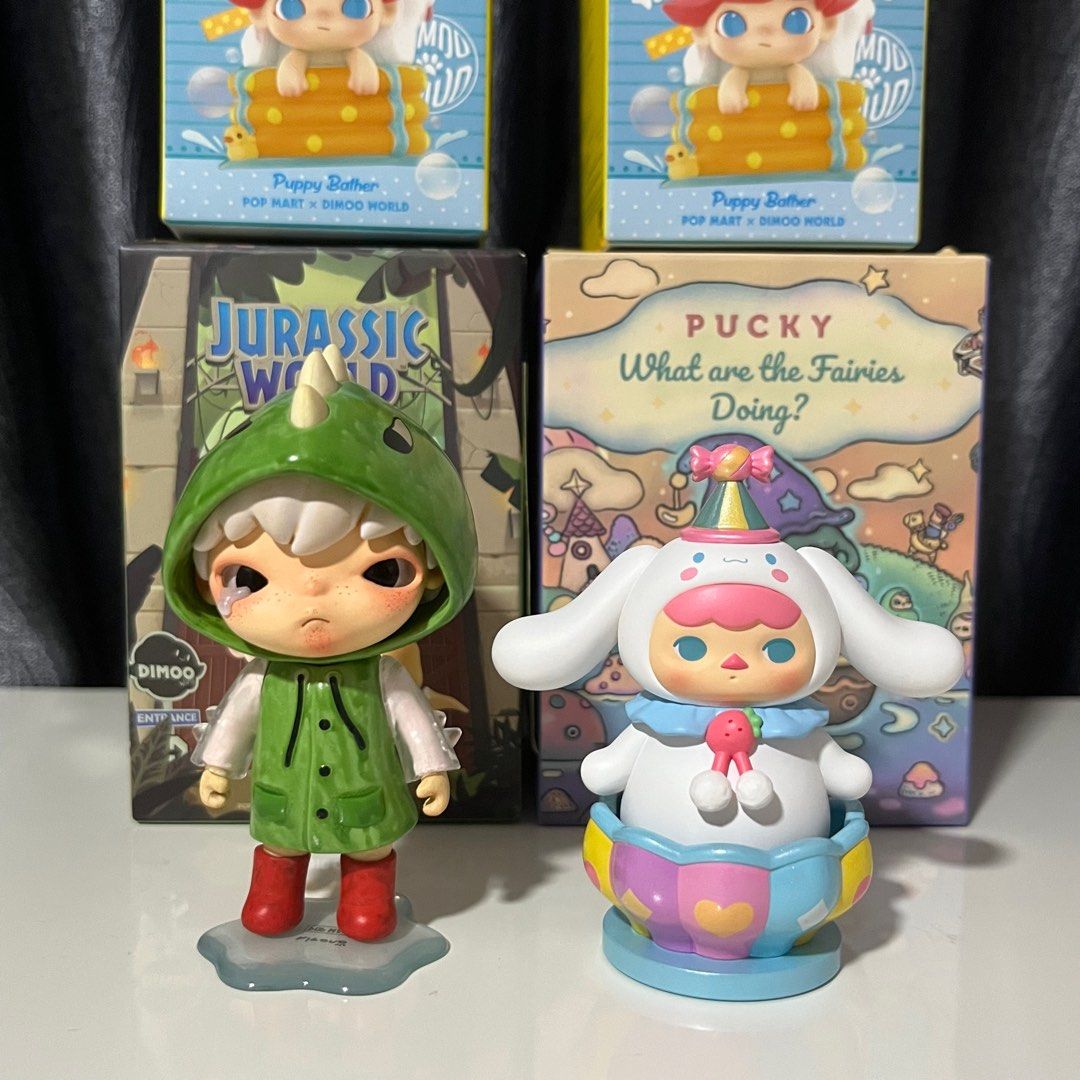 popmart clearance - dimoo pets vacation / jurassic world / space travel ...
