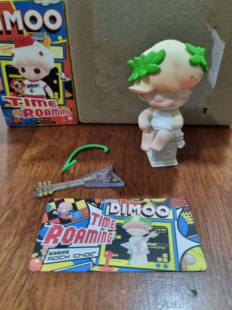Popmart Dimoo Time Roaming Series Rock Choir, Hobbies & Toys, Toys ...