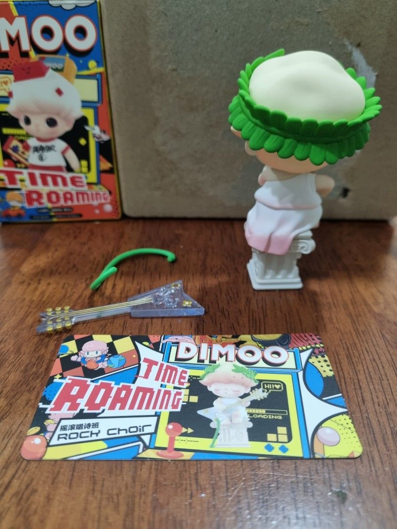 Popmart Dimoo Time Roaming Series Rock Choir, Hobbies & Toys, Toys ...