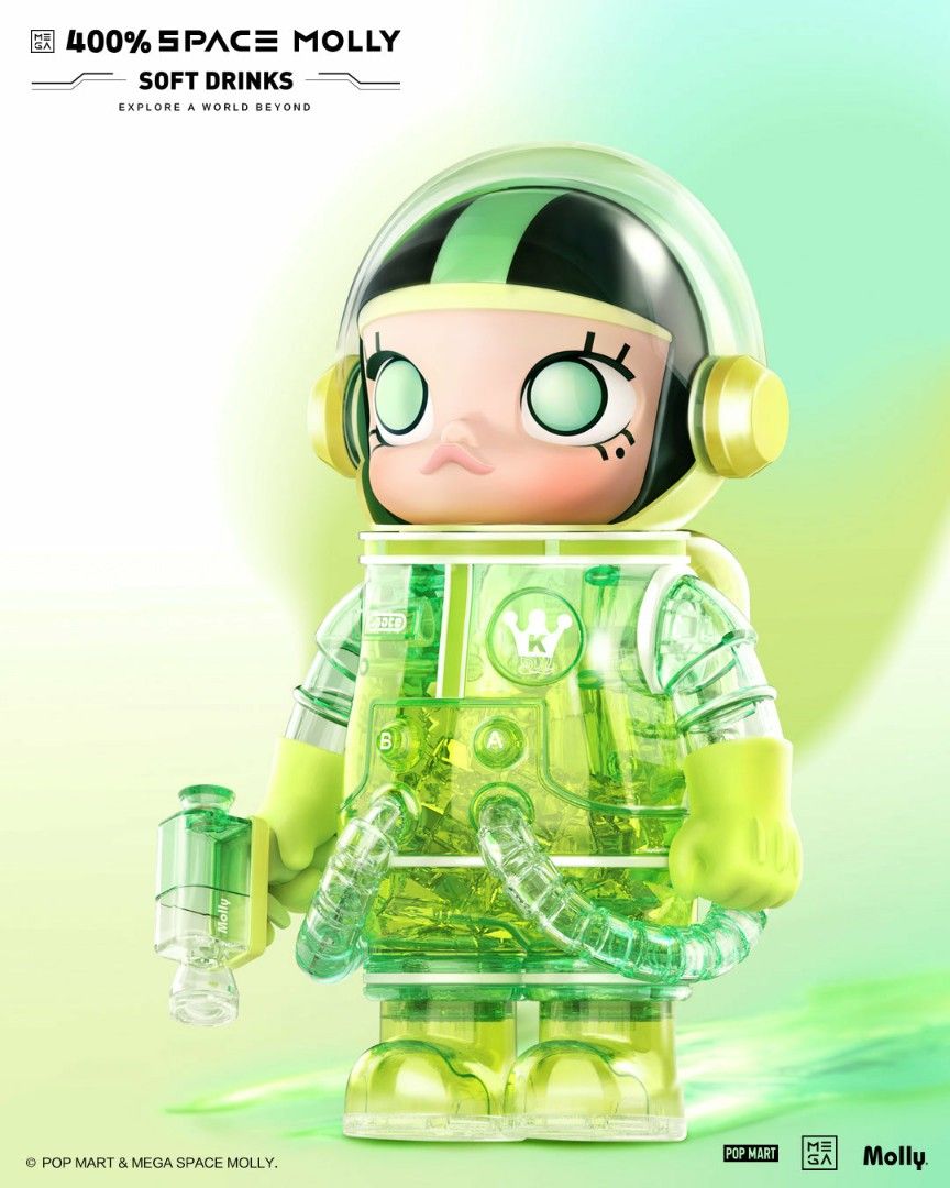 [POPMART] MEGA MOLLY 400% SOFT DRINKS SERIES FULL SET AND INDIVIDUAL ...
