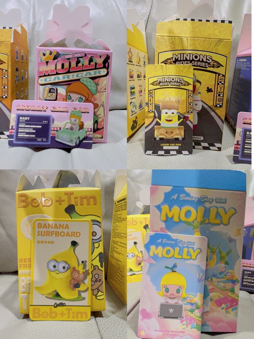 Popmart Pinojelly Disney Kiwiwi Bob Tim Molly Dimoo, Hobbies & Toys ...
