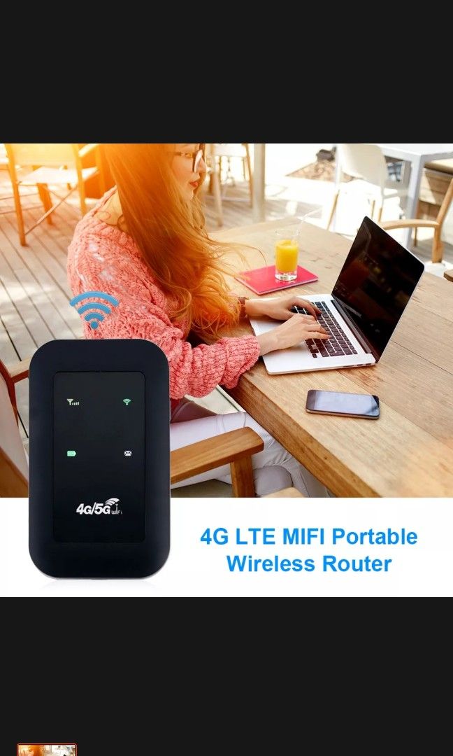Portable mobile SIM card wifi router, Computers & Tech, Parts ...