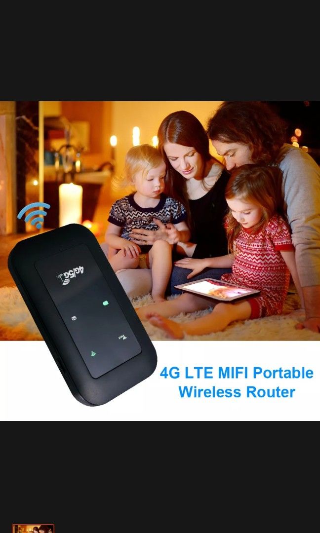Portable mobile SIM card wifi router, Computers & Tech, Parts ...