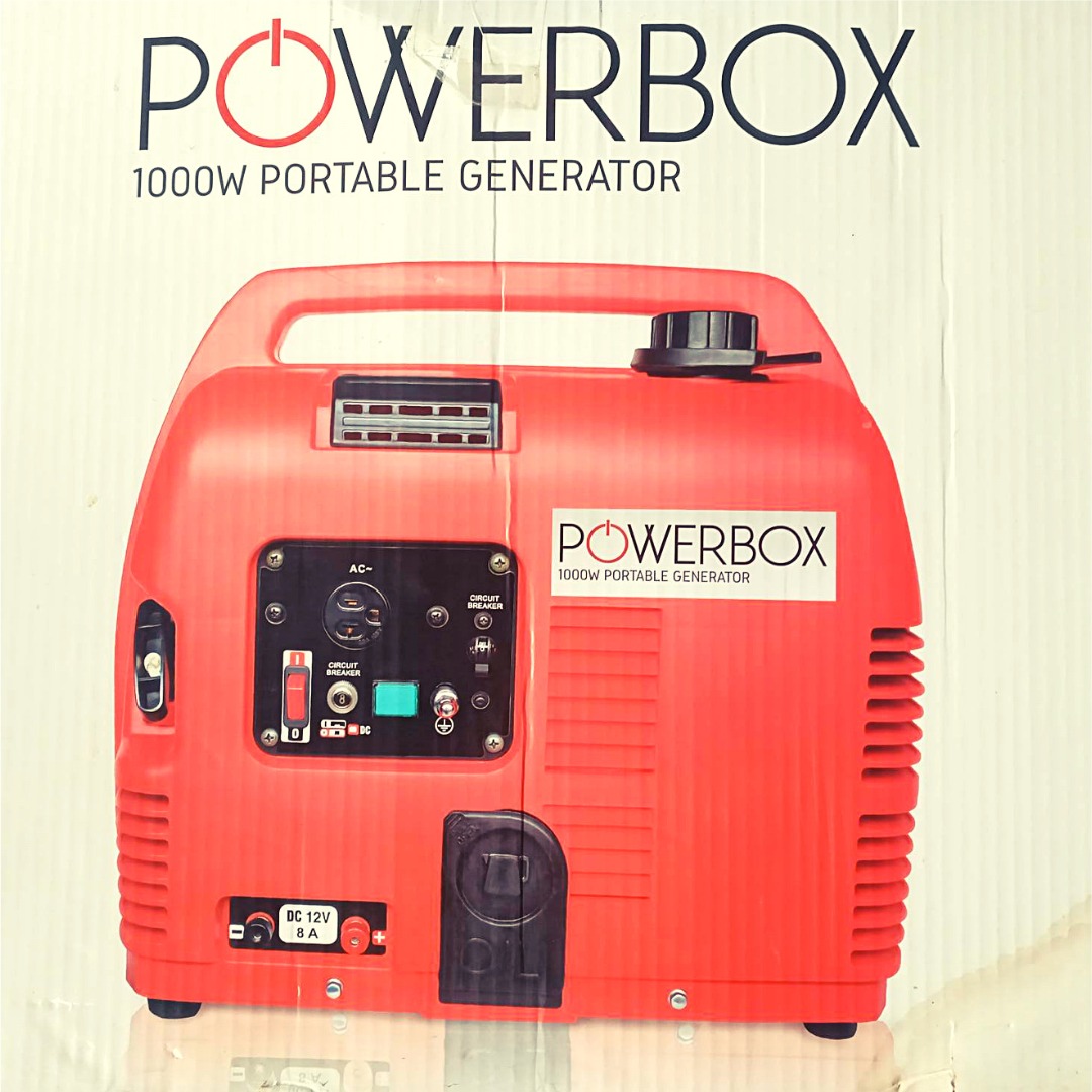 POWERBOX 1000W Portable Generator, TV & Home Appliances, Other Home ...