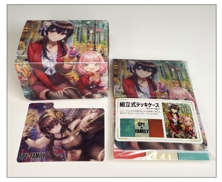 Preorder - Spy X Family Anya & Yor Forger Anime Deck box Card sleeve ...