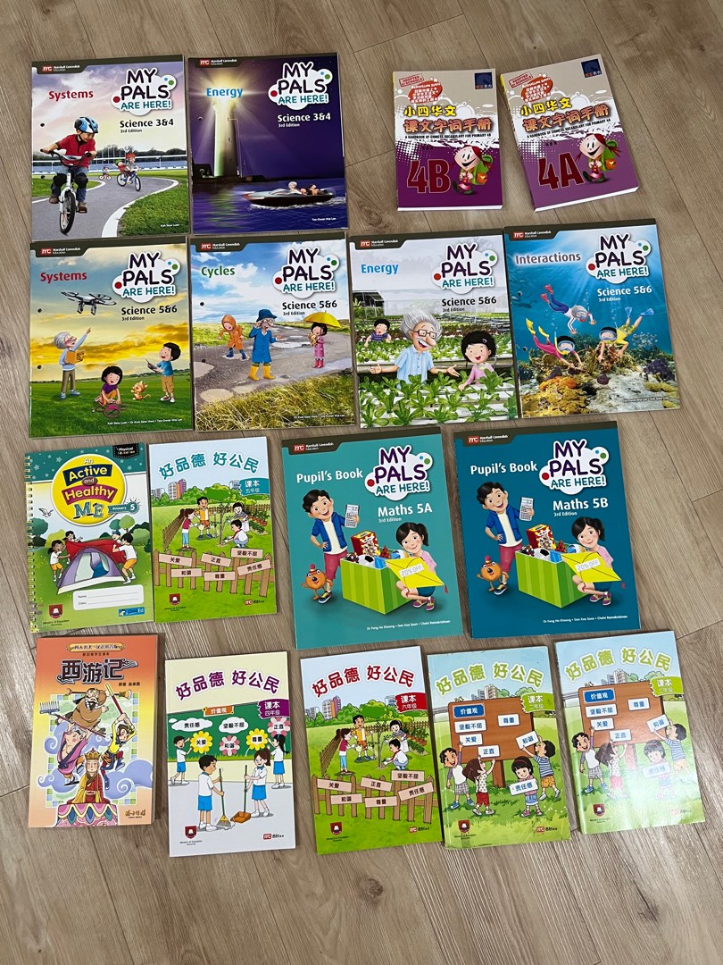 Primary school textbooks and workbooks, Hobbies & Toys, Books ...