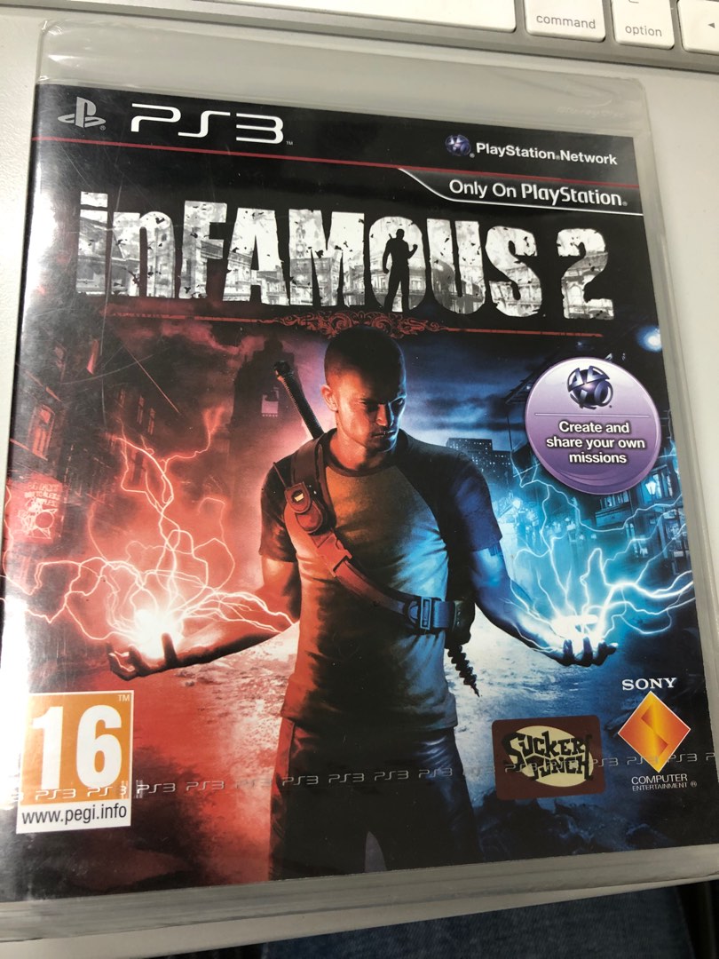 全新PS3 Infamous 2, 電子遊戲, 電子遊戲, PlayStation - Carousell
