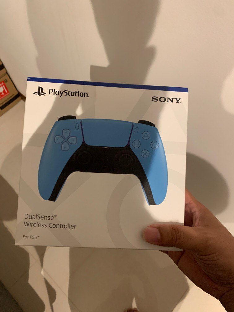 PS5 Dualsense Controller Starlight Blue, Video Gaming, Gaming ...
