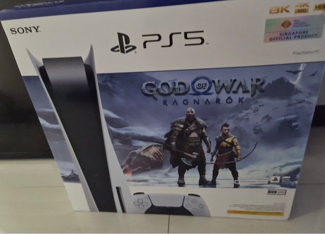PS5 God of War Ragnarok (Box Only), Video Gaming, Video Game Consoles ...