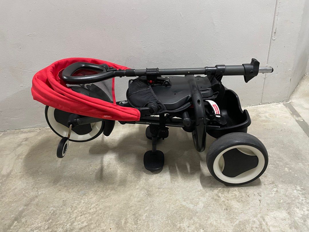 QPlay Rito Children Tricycle (Foldable), Babies & Kids, Going Out ...