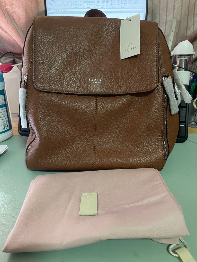 Radley London leather Backpack, Women's Fashion, Bags & Wallets ...