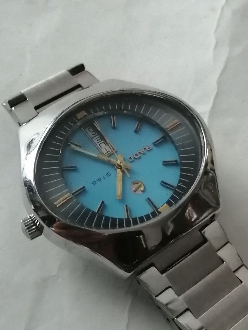 1497) Rado Oval 42mm X 39mm Automatic, Men's Fashion, Watches ...