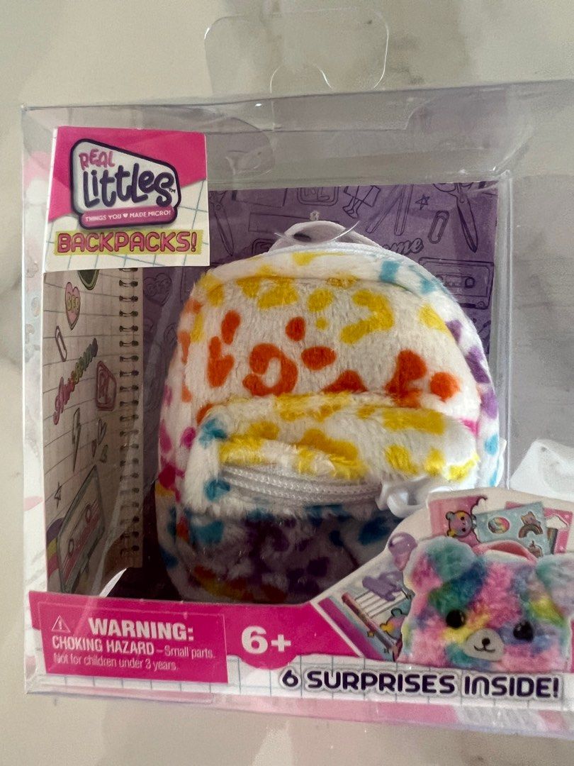 Real Littles Series 5 Themed Backpack, Hobbies & Toys, Toys & Games on ...