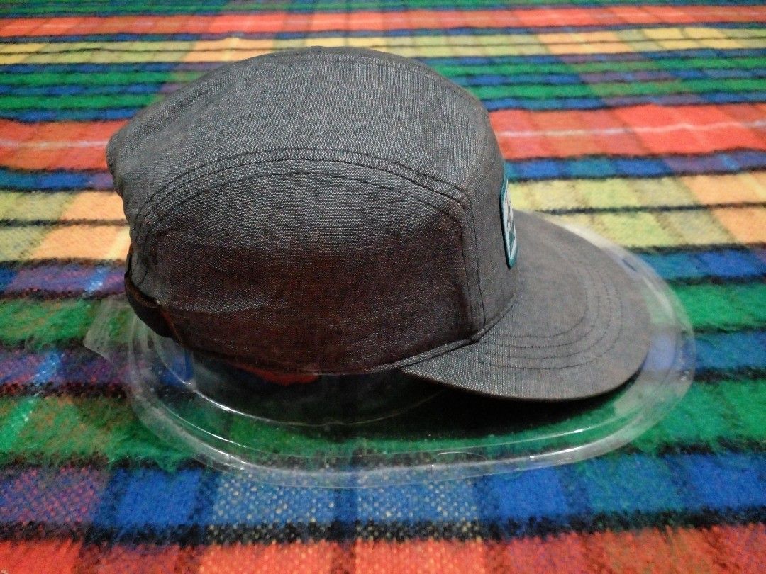 REI Five Panel Leather Strap Cap, Men's Fashion, Watches & Accessories ...