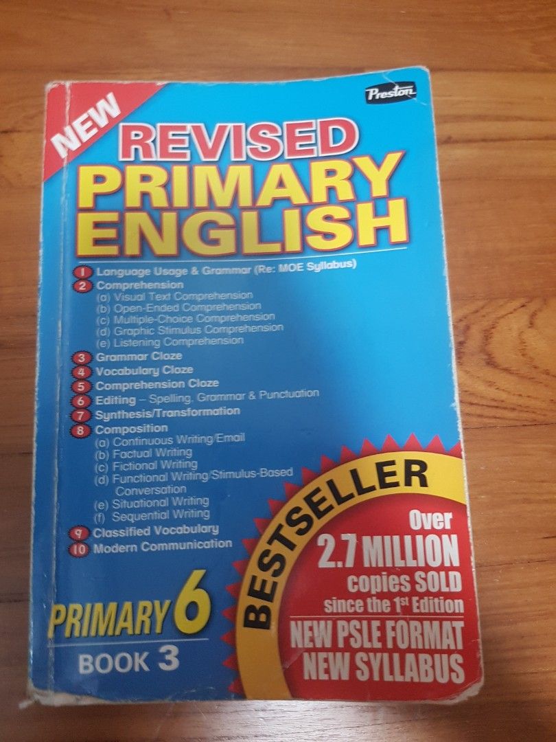 Revised Primary English P6, Hobbies & Toys, Books & Magazines ...