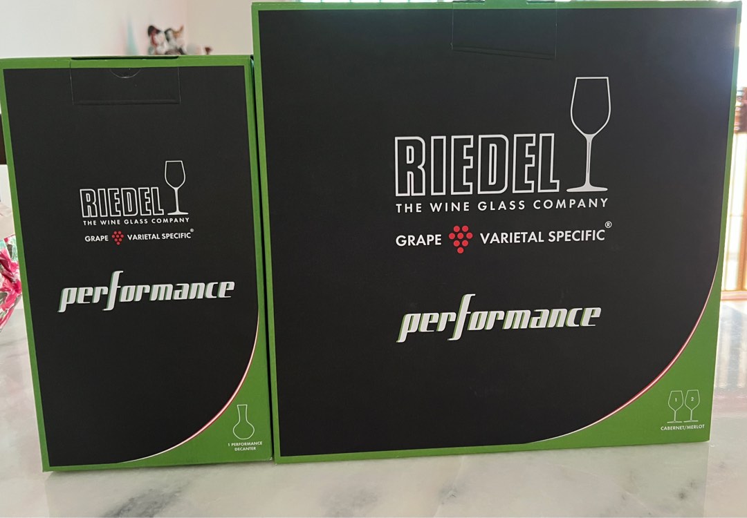 Brand New Riedel Performance decanter & Cabernet, Food & Drinks, Other ...