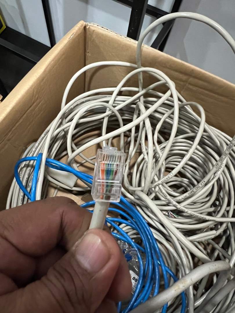 RJ45 network kabel, Computers & Tech, Parts & Accessories, Cables ...